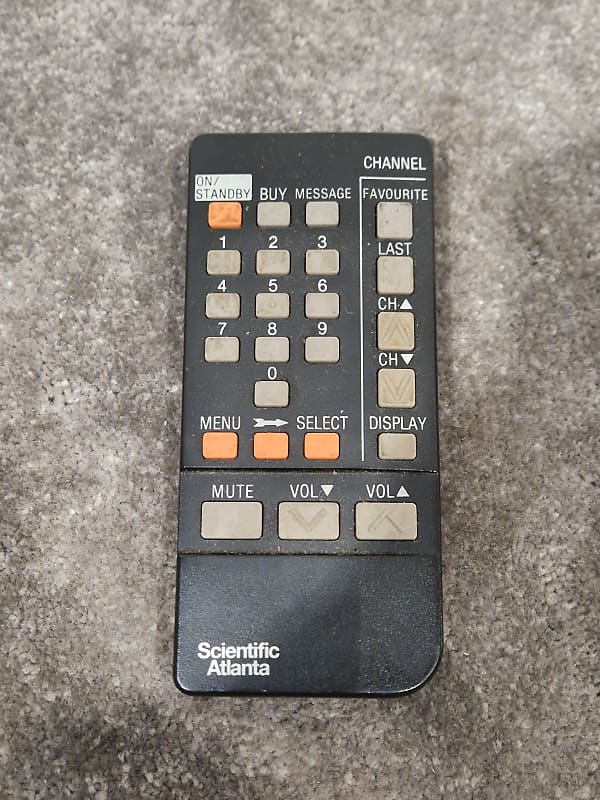 Scientific Atlanta Remote For Satellite TV - User-Friendly | Reverb