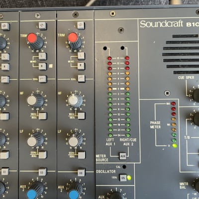Soundcraft B 100 Rare broadcast recording console | Reverb