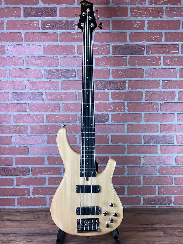 Tagima Classic Series Millenium 5 NT DF Bass Guitar - Natural | Reverb