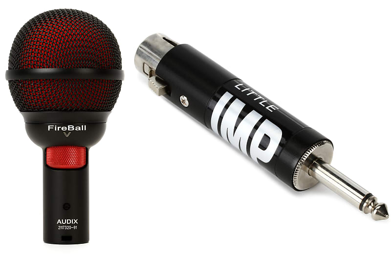 Audix FireBall V Harmonica / Beatbox Microphone with Volume | Reverb