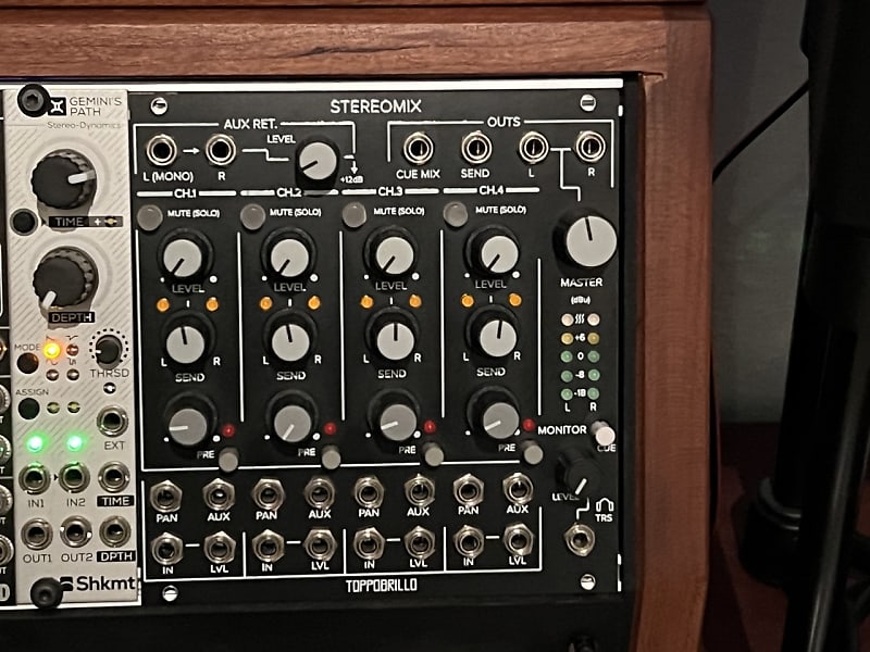 Toppobrillo Stereomix rev02 2000's - Black | Reverb