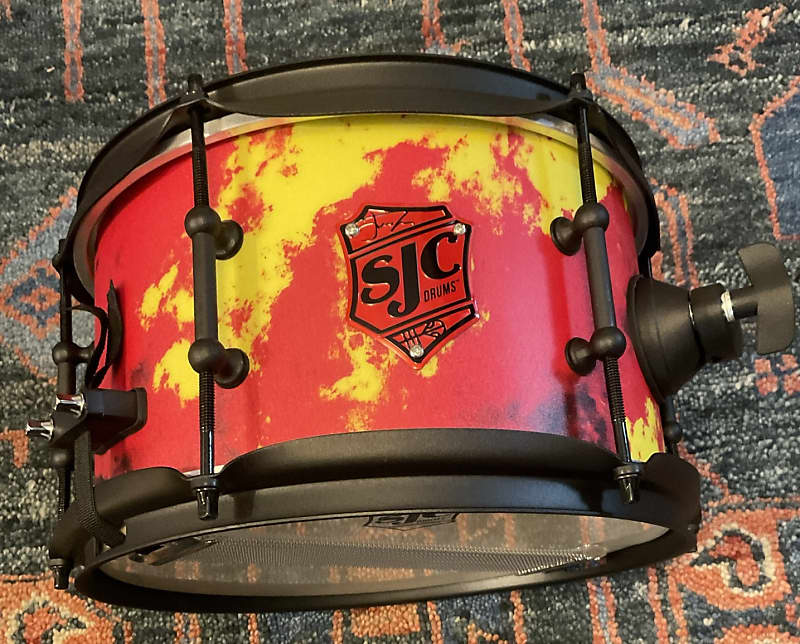 SJC Custom Drums Josh Dun Inferno Side Snare Drum - 6 inches | Reverb