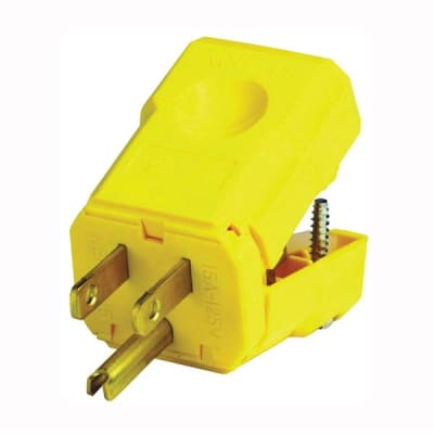 Leviton 021-5256-PB 3-Prong Electrical Plug, 125 V, 15A - | Reverb