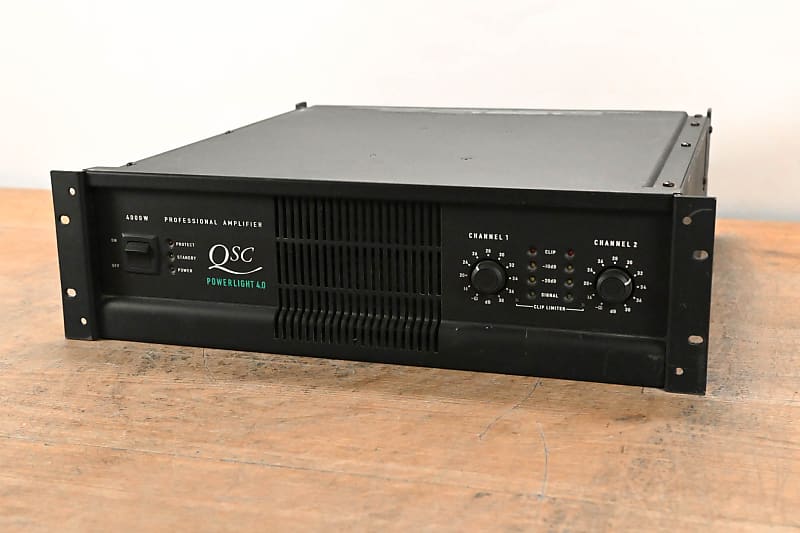 QSC PowerLight 4.0 2-Channel Power Amplifier | Reverb