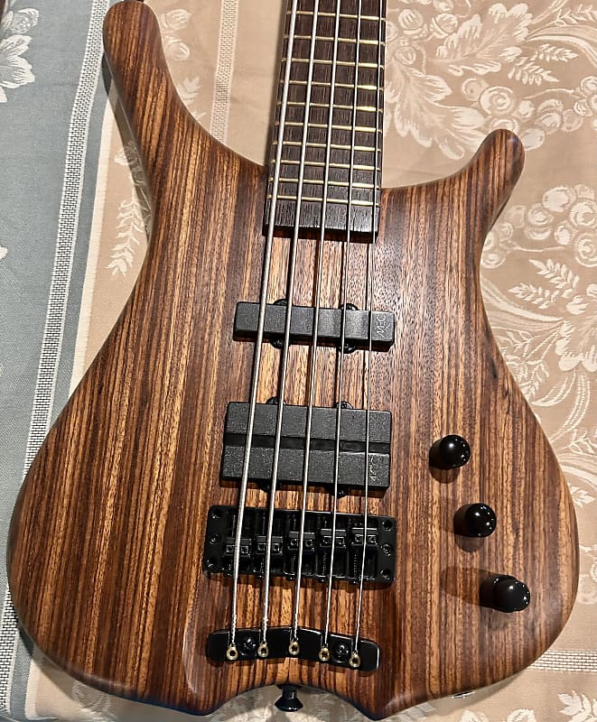 Warwick Infinity SN TCS 5 2005 - Zebrano Oil Finish | Reverb