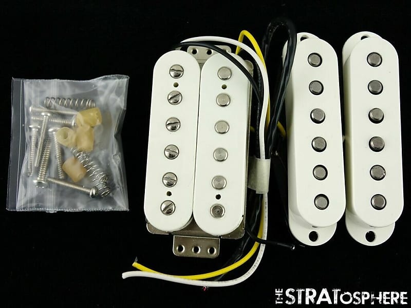 Fender Player HSS Stratocaster Strat Alnico 5 PICKUP SET | Reverb