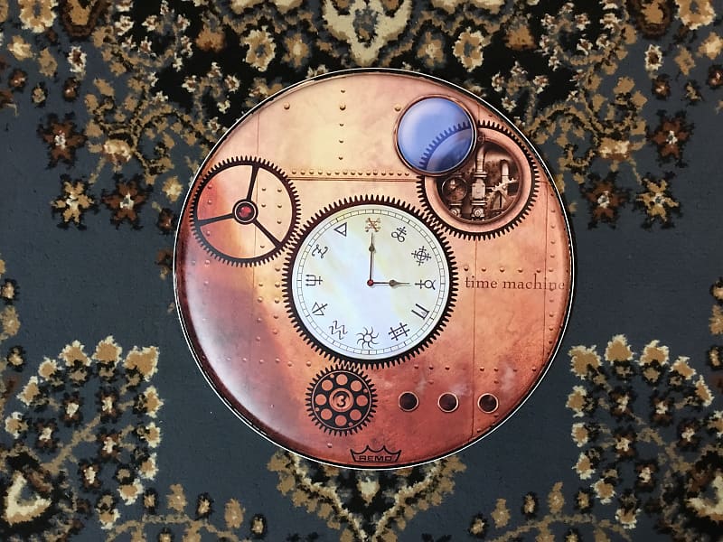 REMO RUSH / Neil Peart 23” TIME MACHINE Bass Drum Head | Reverb
