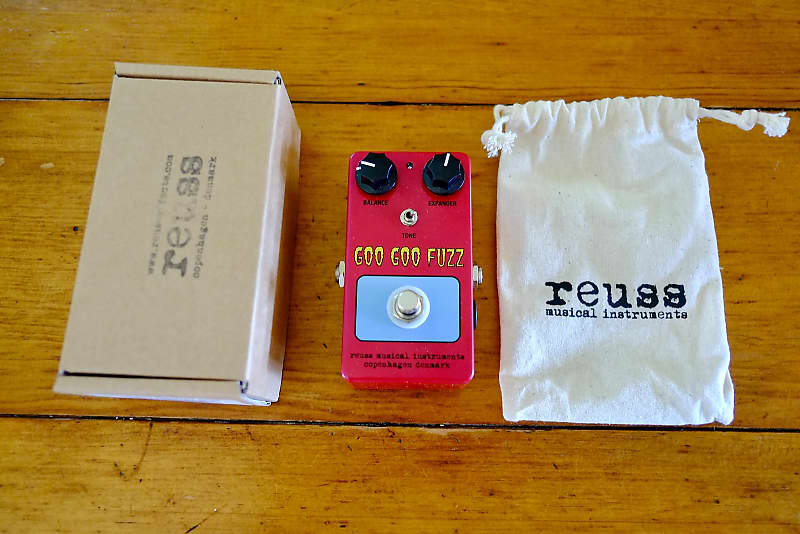 Reuss Effects Goo Goo Fuzz 2022 - Metallic Raspberry | Reverb