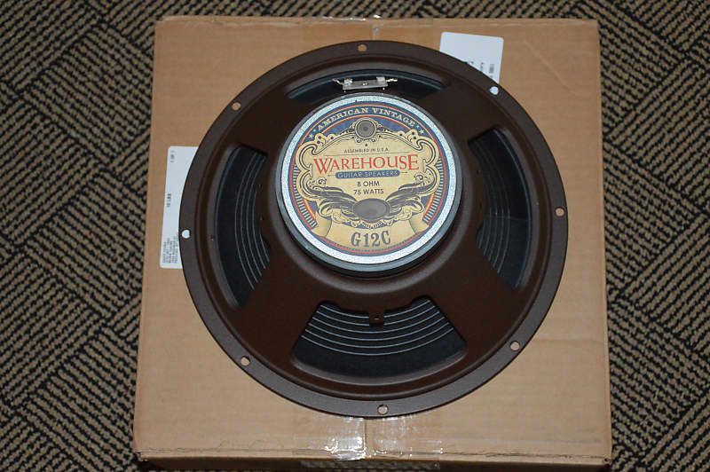 WGS 12C 12" 8 ohm 75 Watt Much Better than a Jensen C12k!!! | Reverb