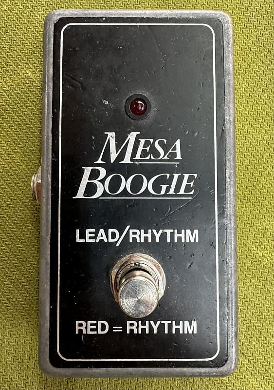 Mesa Boogie Lead Rhythm Red Channel Selector Switch | Reverb