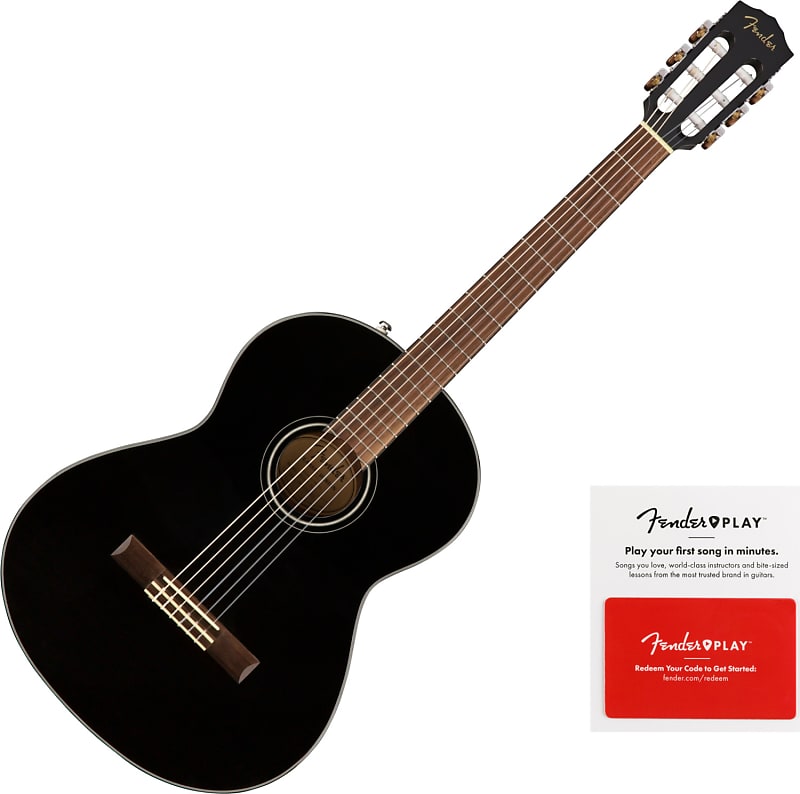 Fender CN-60S Classic Design Series Nylon String Concert | Reverb