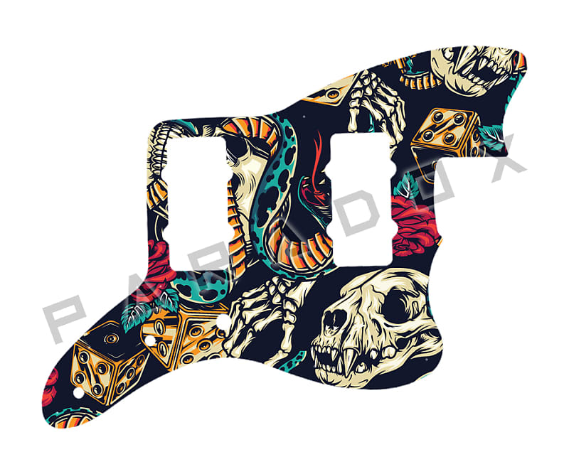 Custom Pickguard For 2010 - Present Made in Indonesia Squier | Reverb