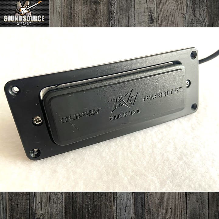 Peavey Super Ferrite Bass Bridge Pickup w/ring 1980s, | Reverb