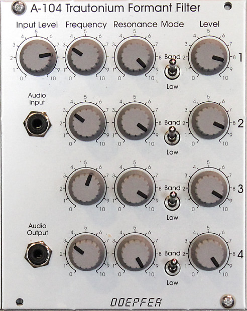 Doepfer A-104 Trautonium Formant Filter | Reverb UK