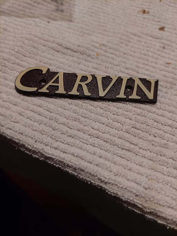 Carvin Logo 1980s Black | Reverb