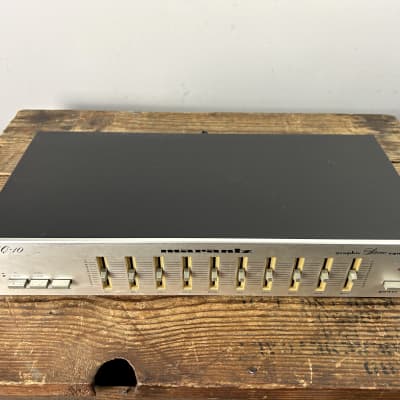 Marantz EQ-10 Stereo Graphic Equalizer 1981-1982 - Silverface | Reverb