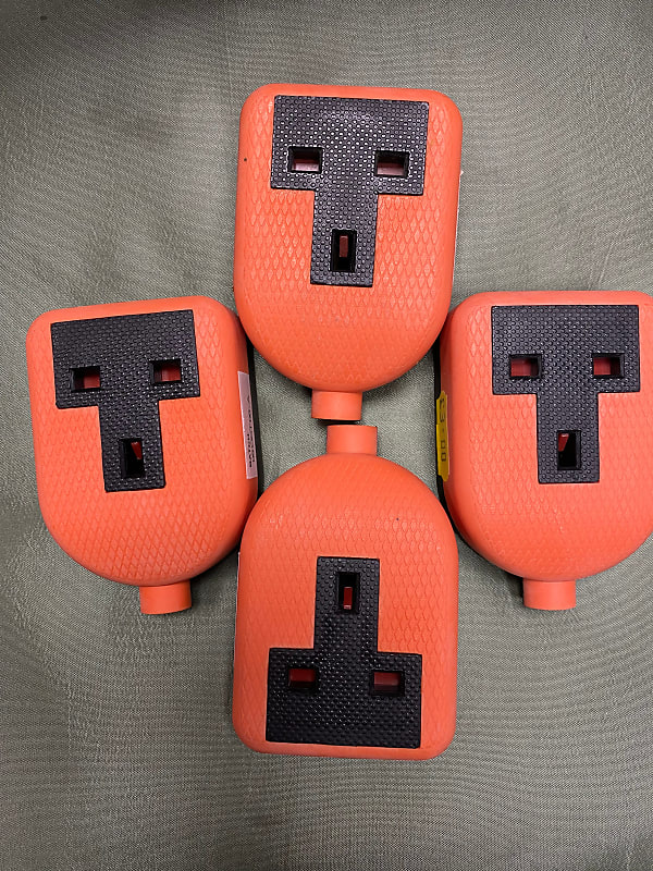 13A mains sockets x 4 rubberised | Reverb
