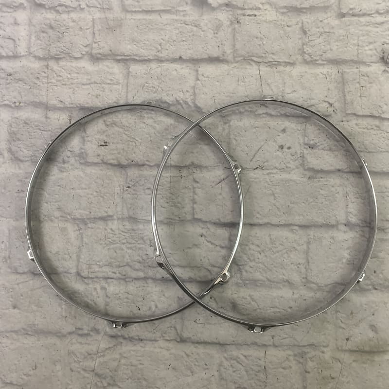 Unknown 13" 6 Lug Drum Hoops | Reverb