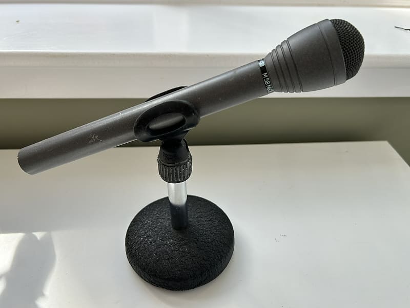 1990s Beyerdynamic M58 N(C) Dynamic Mic with Clip | Reverb