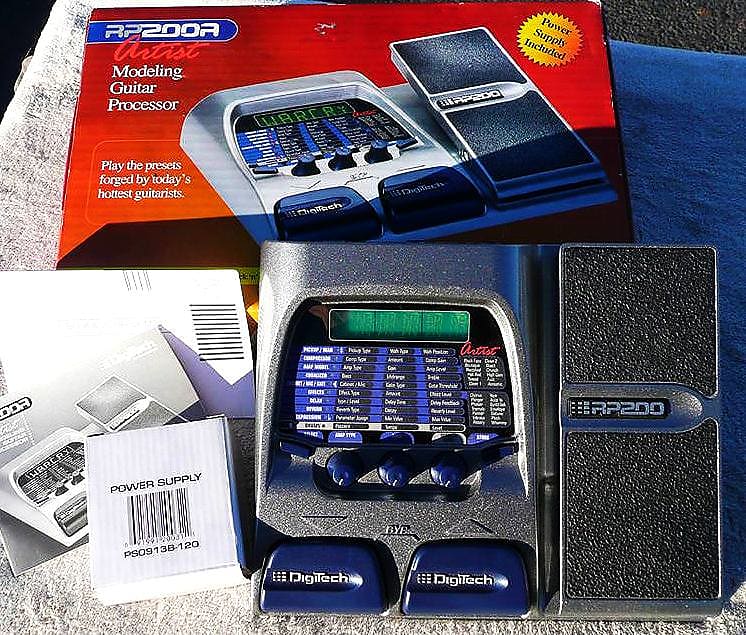 DigiTech RP200A Artist Multi-Effects Pedal with Original Box, | Reverb