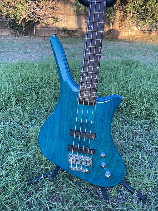 Warwick Dolphin Pro 2 90s - Transparent Blue | Reverb