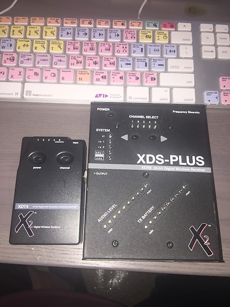 X2 XDS-PLUS 24 Bit Digital Guitar Wireless System Black | Reverb
