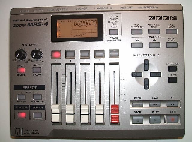 Zoom MRS-4 With 4 Memory Cards | Reverb