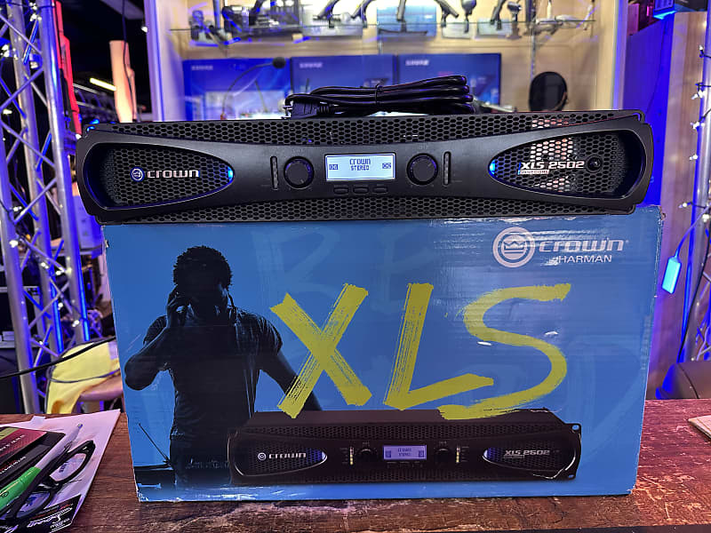 Crown XLS 2502 2-Channel 775w Power Amplifier | Reverb
