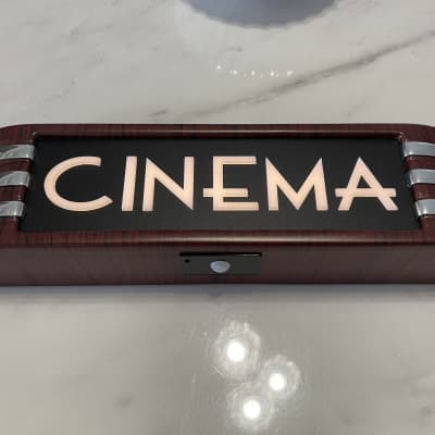 Cinema Light BATTERY POWERED 14" Sign for Home | Reverb Australia