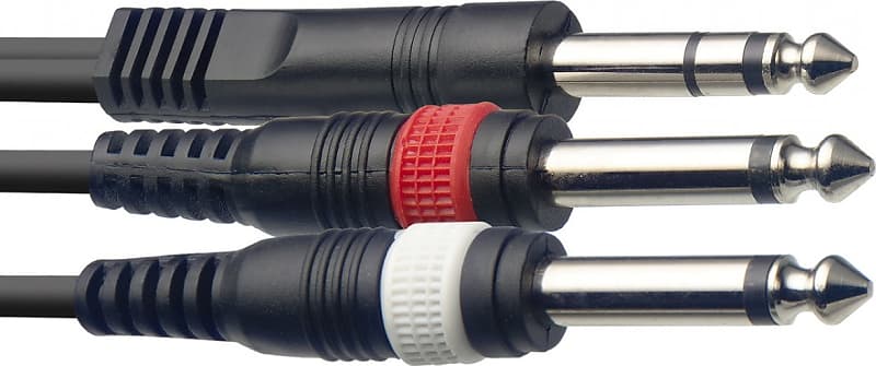 Y cable, jack/jack (m/m), 3 m (10') | Reverb