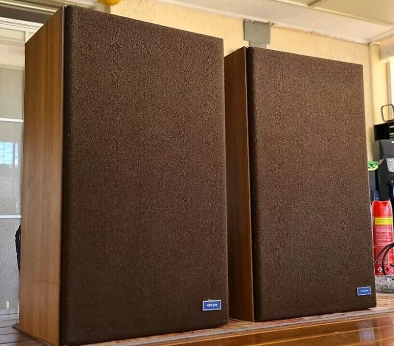 VINTAGE HITACHI 2 WAY SPEAKERS/1970,s/MADE IN JAPAN | Reverb