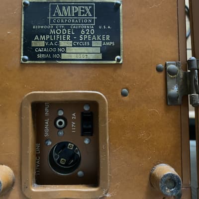 Ampex 620 Mobile Electric Guitar Speaker Set Rare Previous LA | Reverb