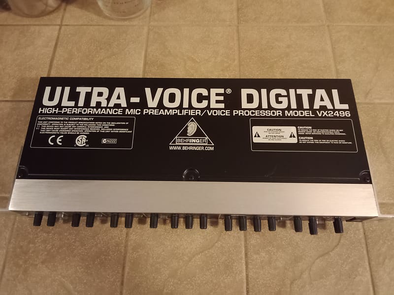 Behringer VX2496 Ultra Voice Digital High Performance Mic | Reverb