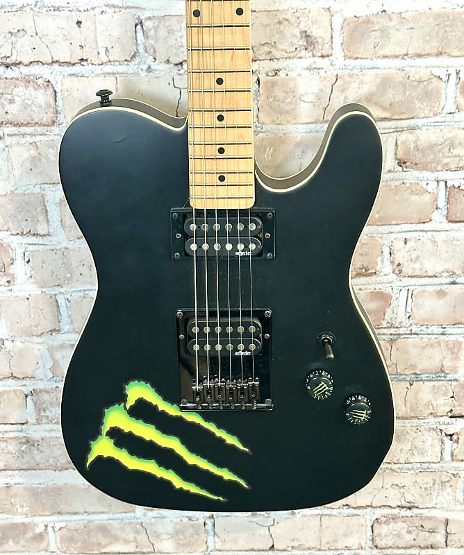 Schecter Diamond Series PT Monster Energy 2017 - Black w/ | Reverb