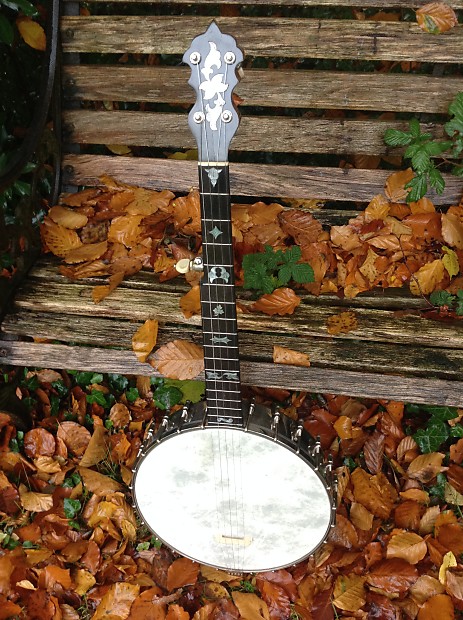 Stratton & Handley by Fairbanks & Cole 5 String Banjo 1895 | Reverb