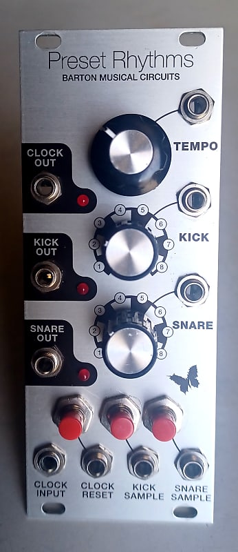 Barton Musical Circuits PRESET RHYTHMS 2023 - Silver | Reverb