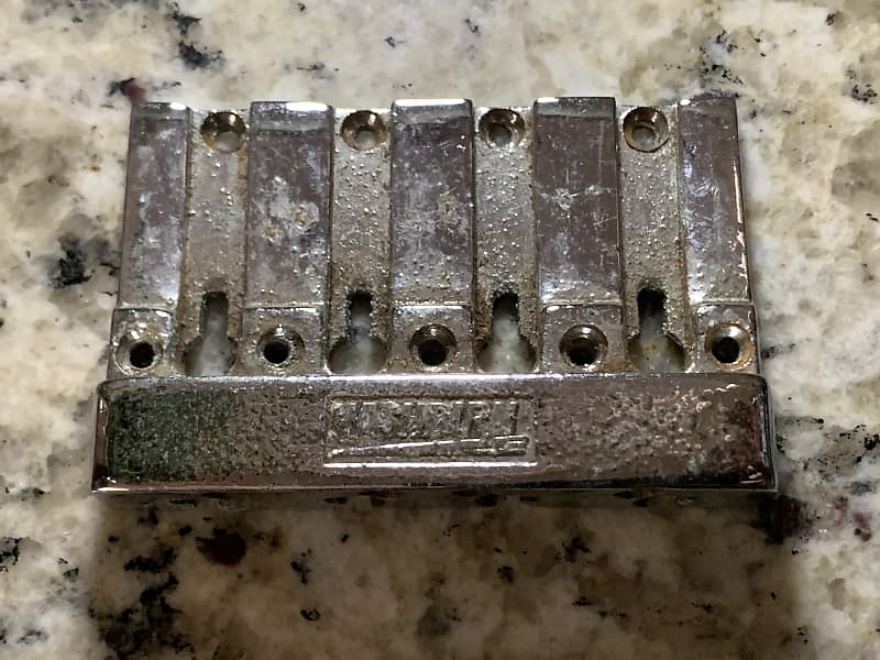 Washburn Bass Bridge 80’s-90’s Chrome | Reverb