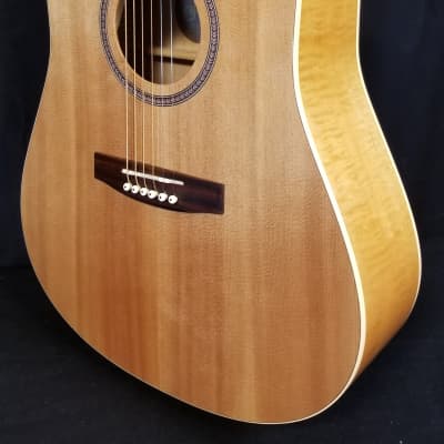 Seagull Artist Series CW Flame Maple Acoustic/Electric | Reverb