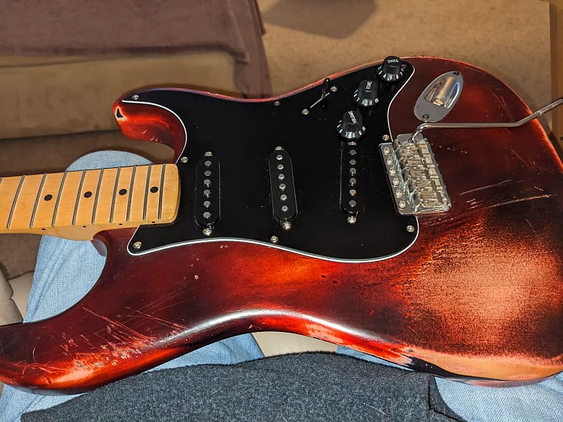 Fender Stratocaster partscaster relic - Nitro | Reverb