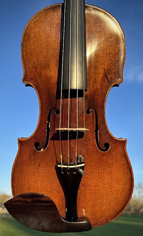 *18th Century Violin labeled Sebastian Kloz *Grafted -Watch | Reverb
