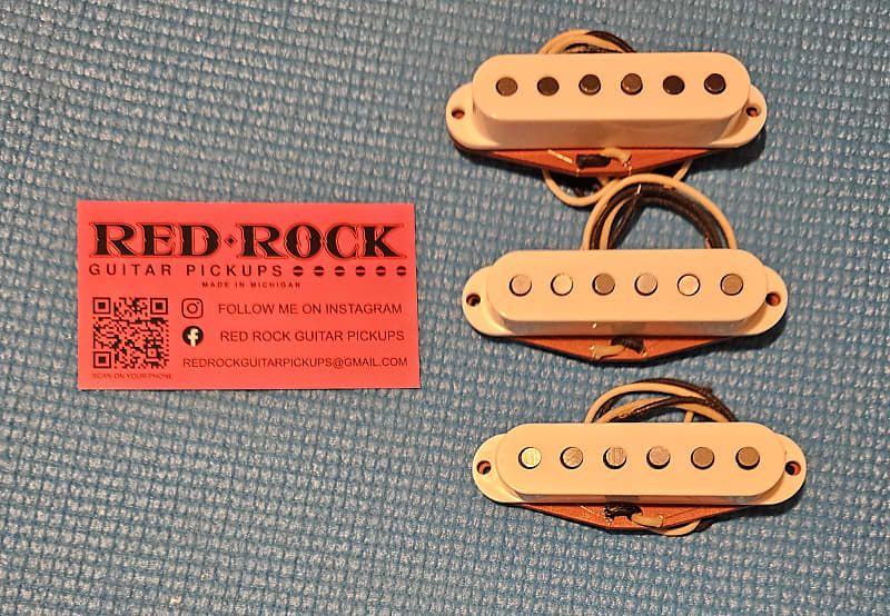 Red Rock Guitar Pickups FireWalker strat pickup set 2024 | Reverb