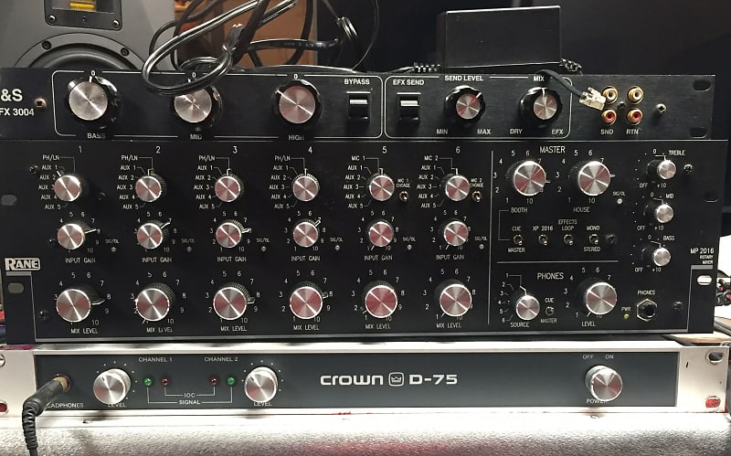 Rane MP 2016 Early 2000 Black | Reverb