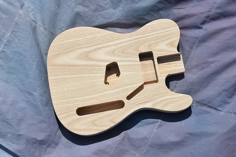 Swamp Ash Telecaster Solid Unfinished Body Tele DIY Guitar | Reverb