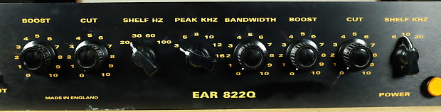 EAR 822Q Pultec-Style Black | Reverb