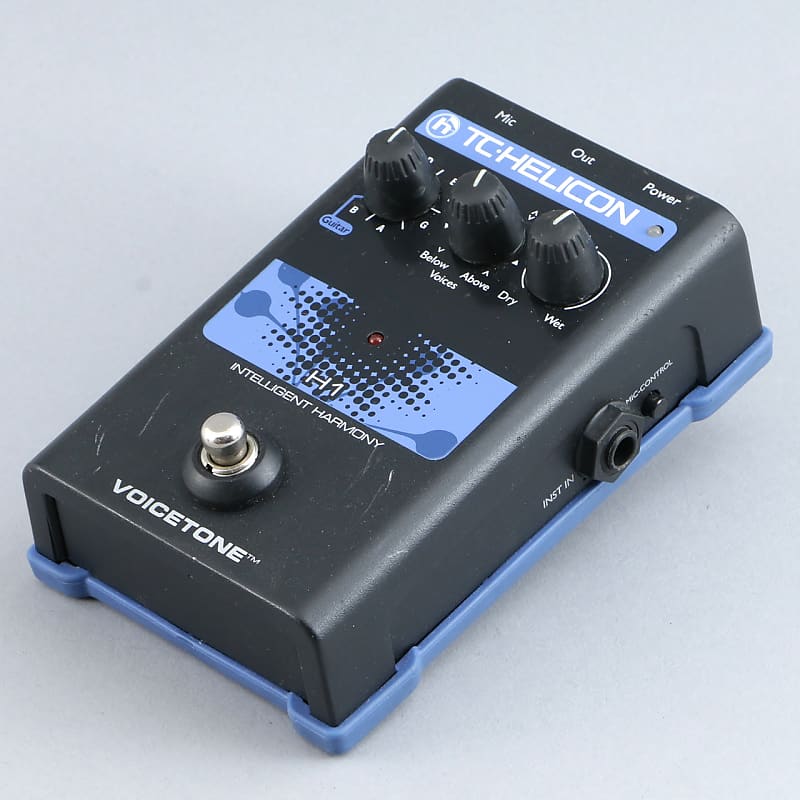 TC Helicon Voicetone H1 Intellegent Harmony Vocal Effects | Reverb