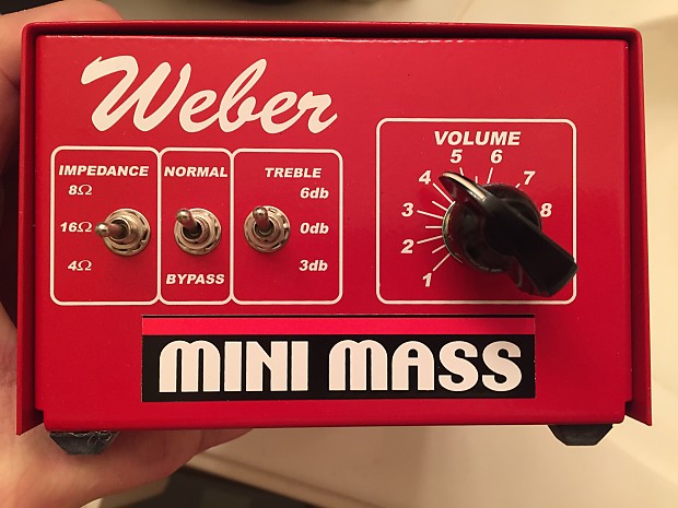Weber Mini Mass 50 - Attenuator | Reverb