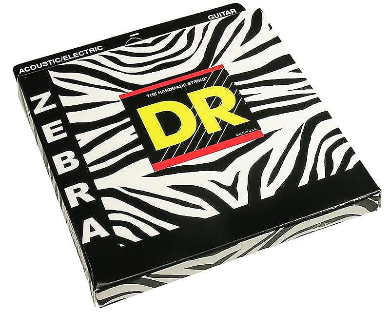 DR Strings - 10-48 Zebra Lite! ZAE-10 *Make An Offer!* | Reverb