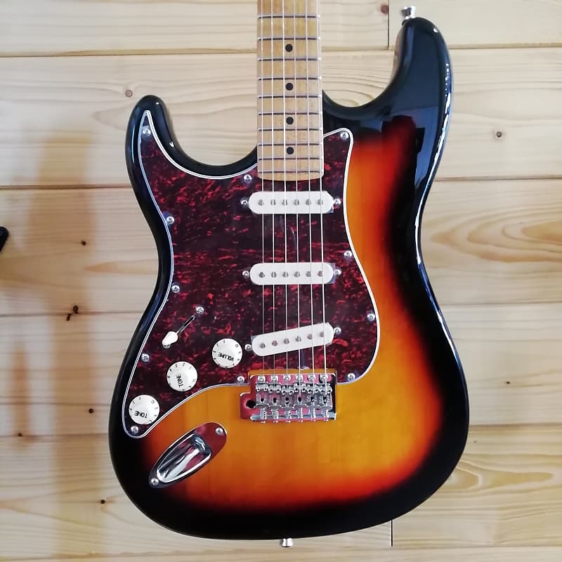 JET GUITARS - JS300 LEFTY Sunburst - Roasted Maple Neck | Reverb