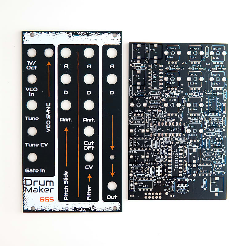 Drum Maker / Kick Drum / Bass Drum / Eurorack / DIY / PCB | Reverb UK