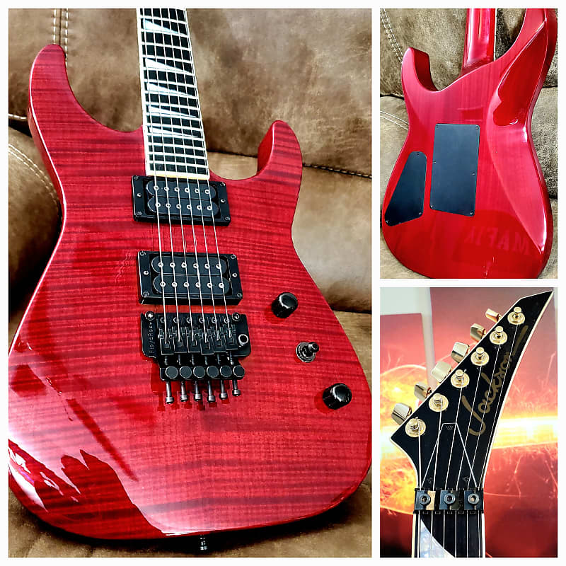 Jackson Custom Shop USA SL2H SOLOIST 2018 - Translucent Red | Reverb